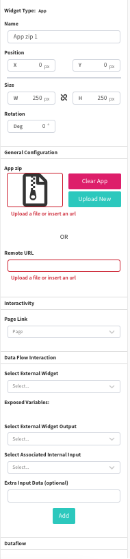 Clock Widget Configuration